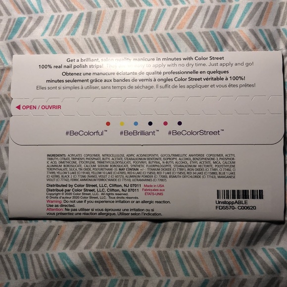 Color Street | Makeup | Color Street Unstoppable Limited Edition Set ...